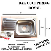 Jual Bak Cuci Piring Royal Murah - Harga Terbaru 2020